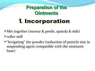 Ointments | PPT