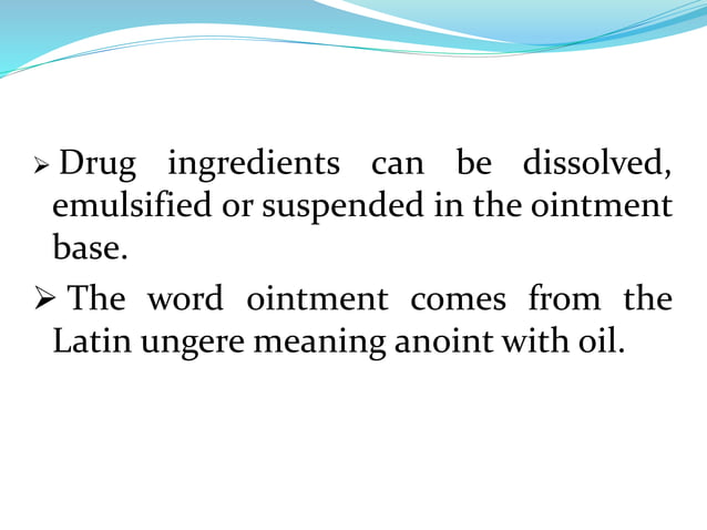 ointments and preparation of ointments.ppt | Skin Care | Beauty