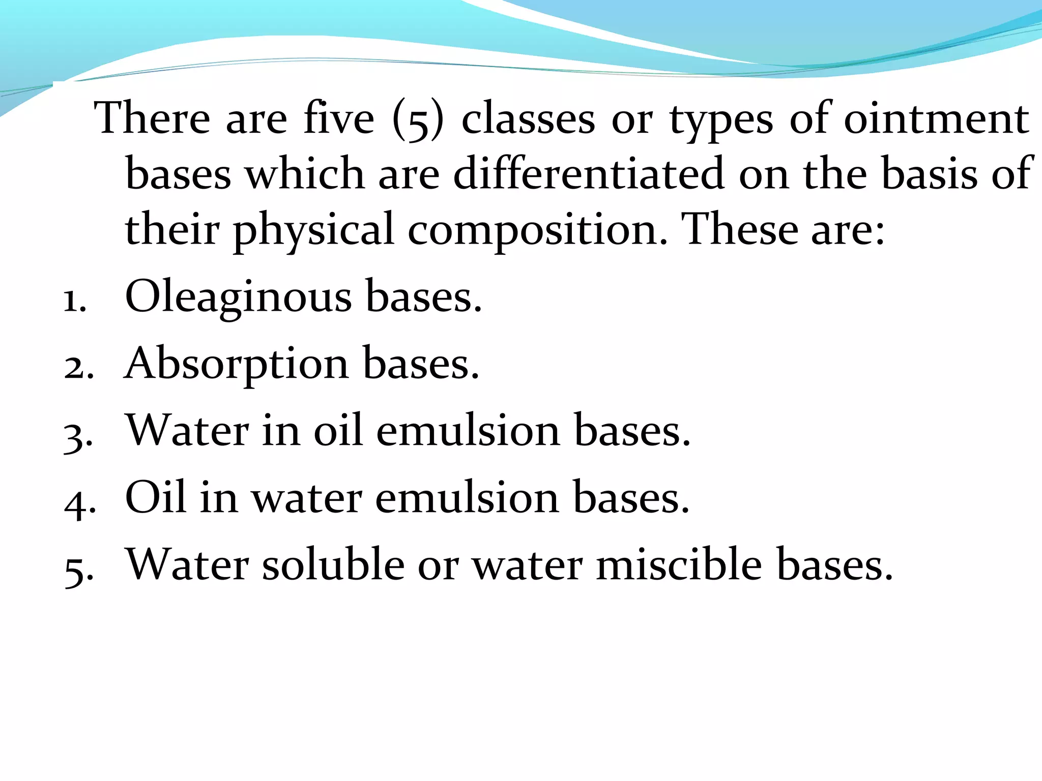 Ointments | PPT