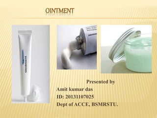 Ointments | PPTX