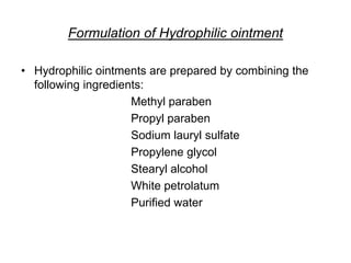 (Ointments 1) | PPT