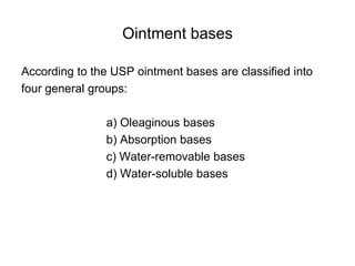 (Ointments 1) | PPT