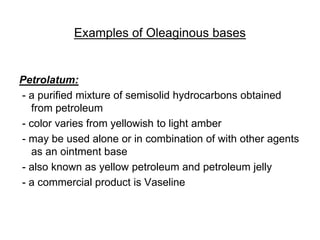 (Ointments 1) | PPT