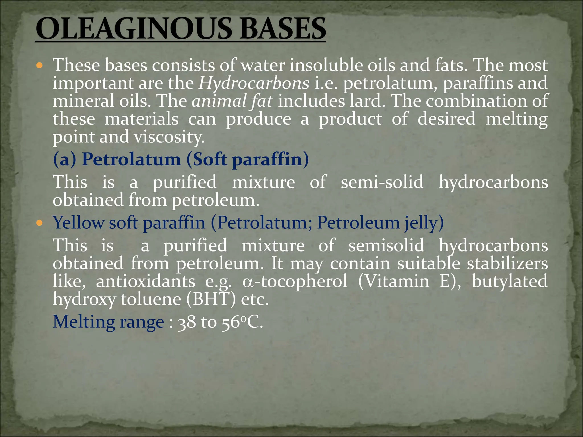 OINTMENTS, CREAMS, PASTE AND GELS.ppt