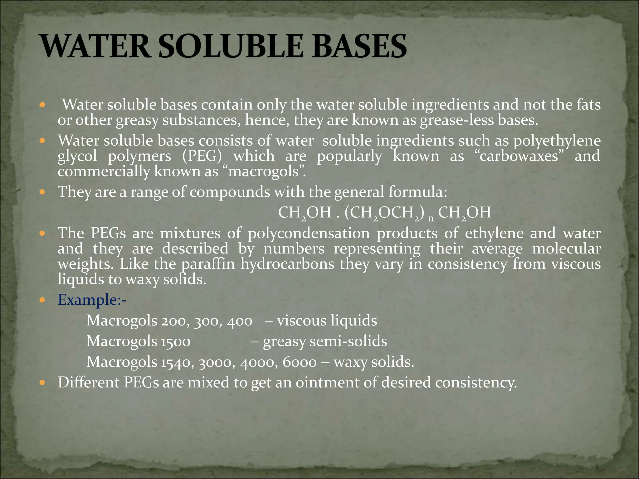 OINTMENTS, CREAMS, PASTE AND GELS.ppt
