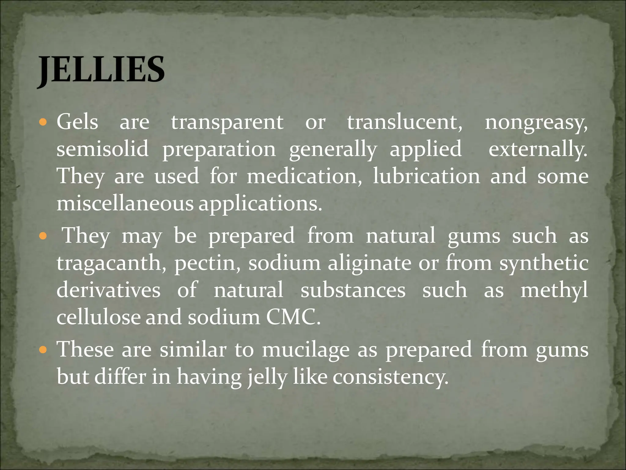 OINTMENTS, CREAMS, PASTE AND GELS.ppt