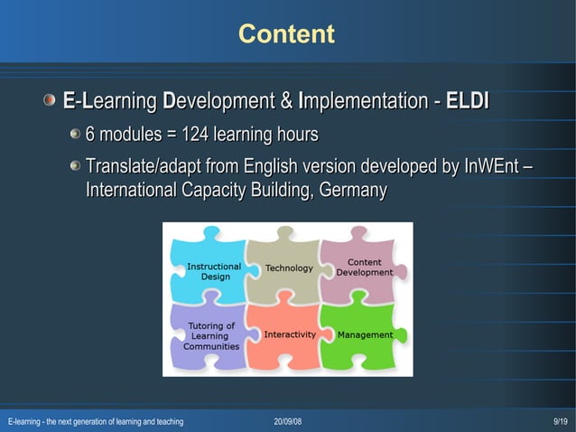 BarCamp Phnom Penh 2008 - E-learning in Cambodia | PPT