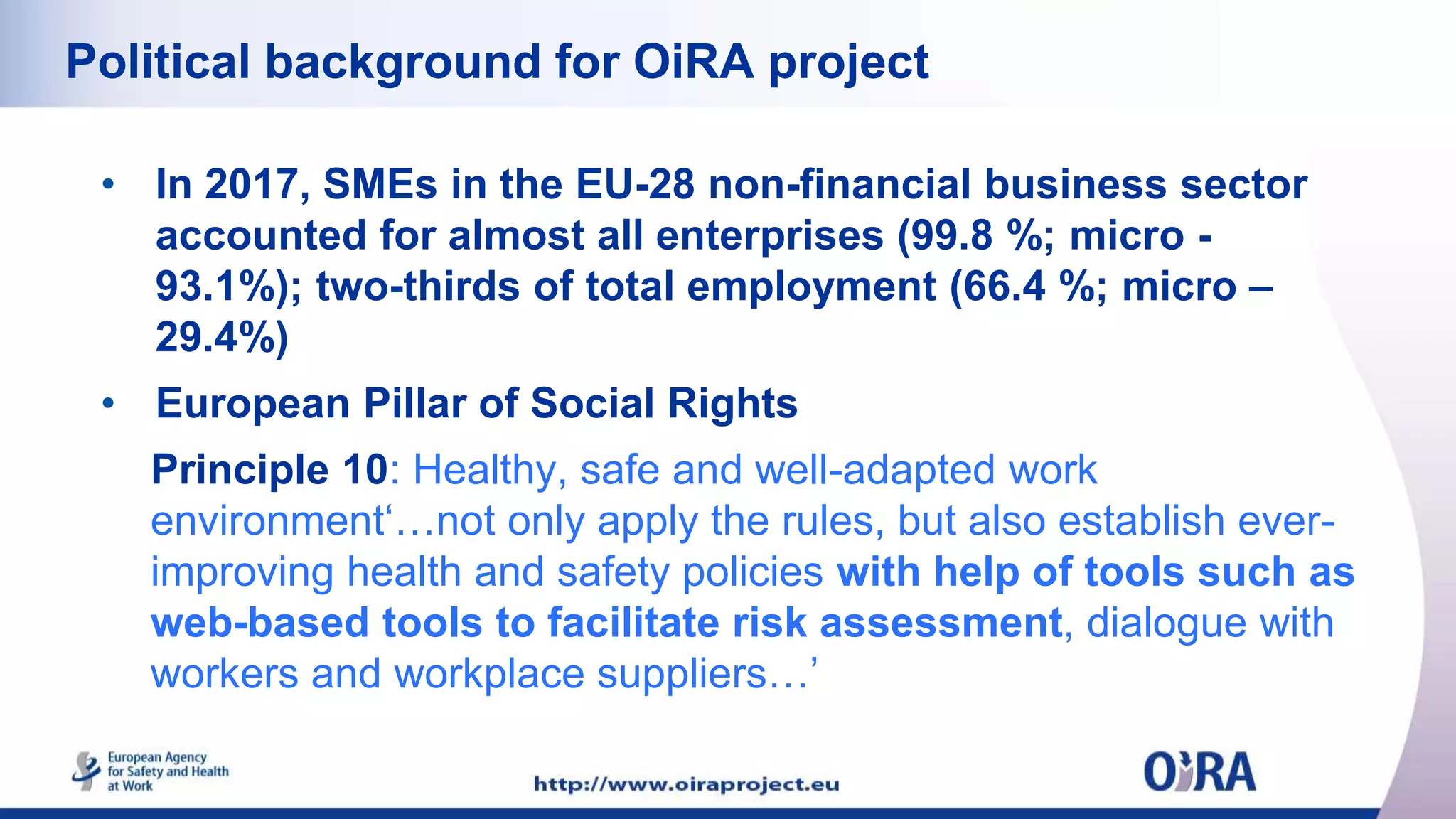 OiRA online and interactive risk assessment | PPT