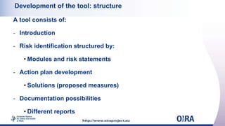 OiRA online and interactive risk assessment | PPT