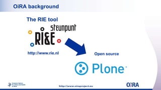 OiRA online and interactive risk assessment | PPT