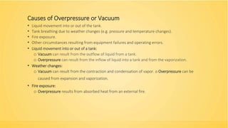 Design Calculation of Venting for Atmospheric & Low Pressure Storage ...