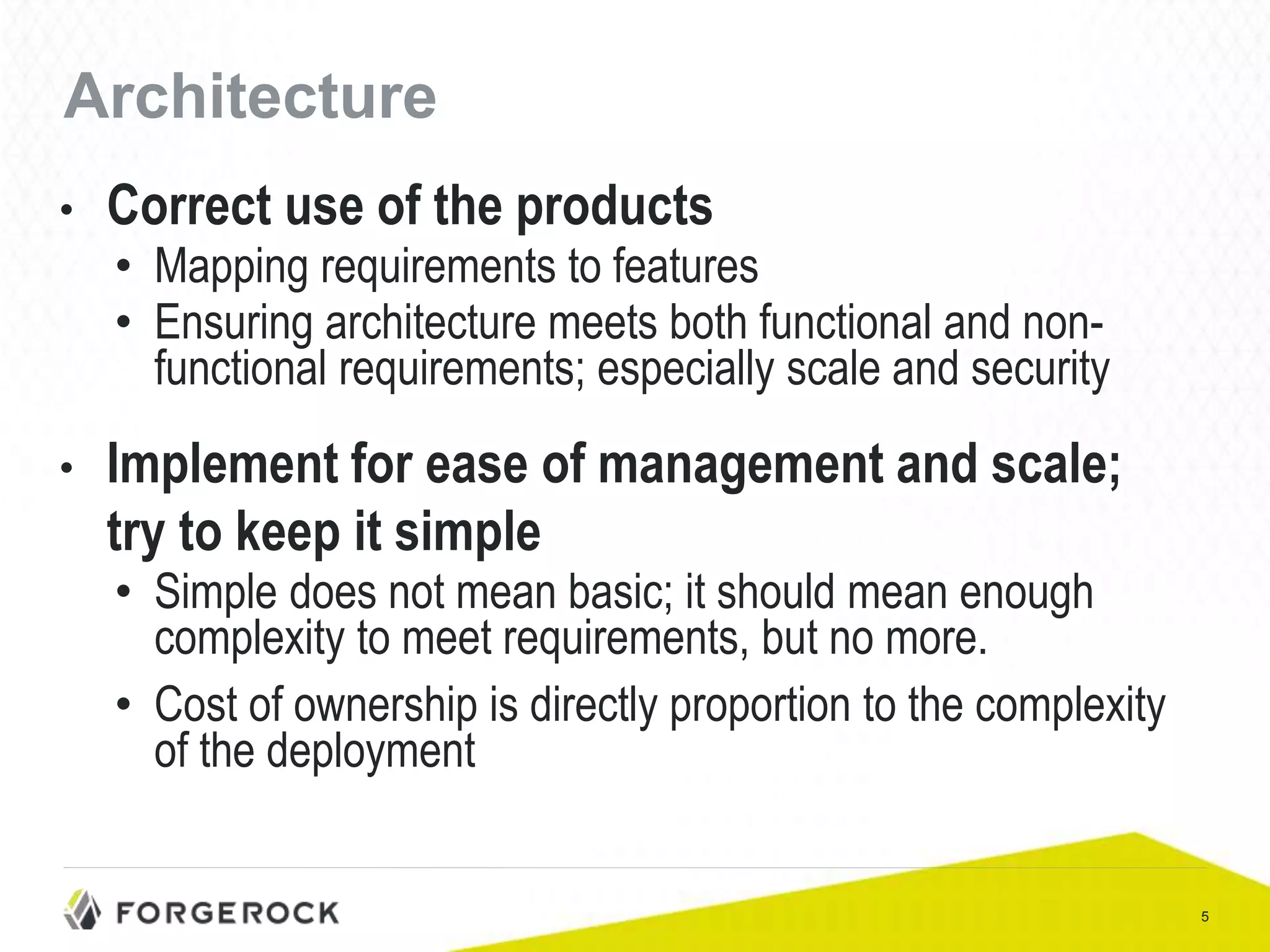 Deployment Best Practices: Open Identity Stack | PPT