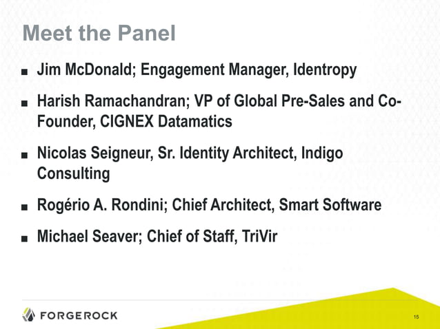 Deployment Best Practices: Open Identity Stack | PPT