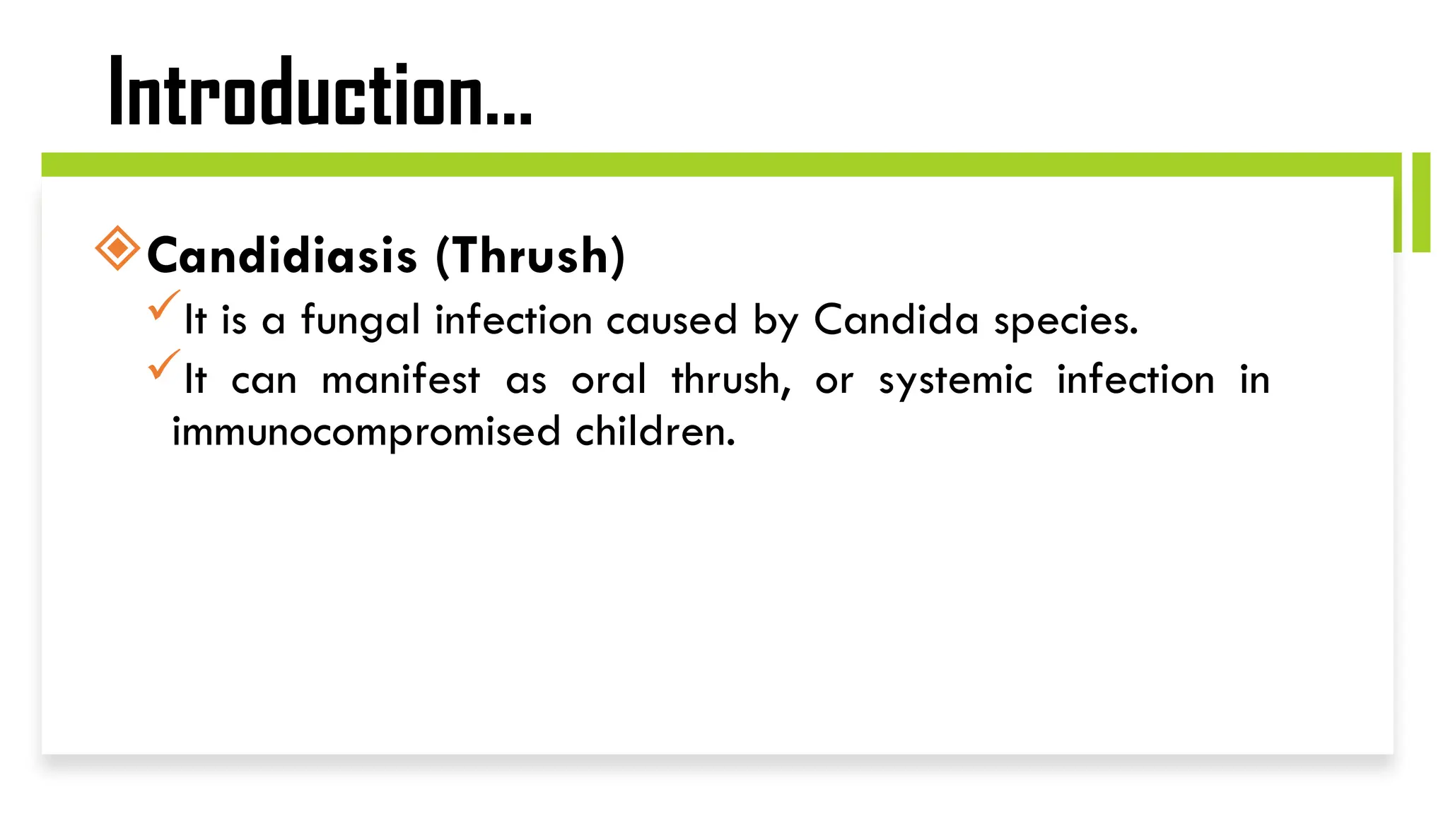 OI SEMINAR IN PEDIATRICS(PCP, Toxoplasmosis, and Candidiasis(Thrush ...