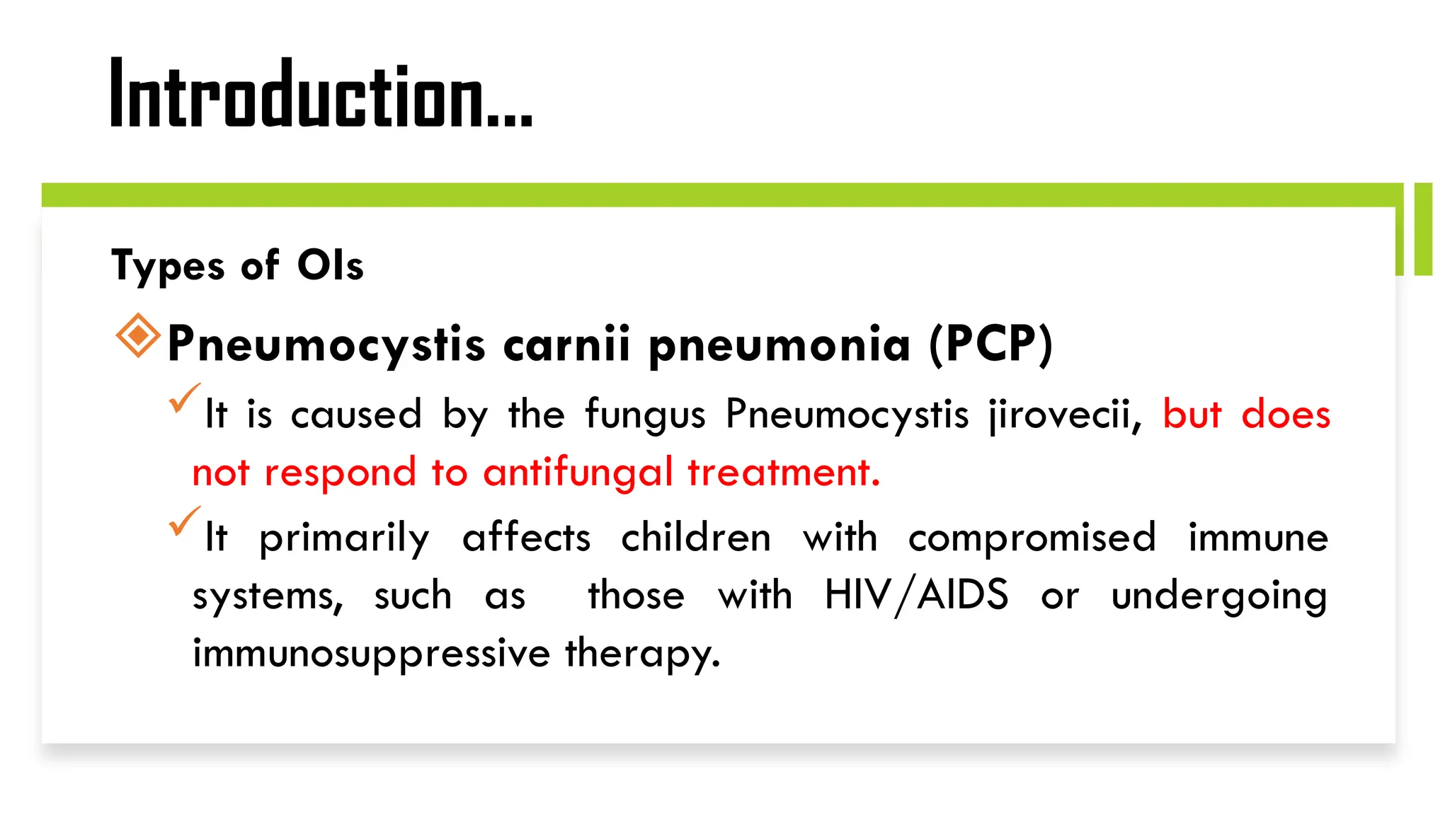 OI SEMINAR IN PEDIATRICS(PCP, Toxoplasmosis, and Candidiasis(Thrush ...