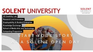 Solent University - UX Usability Lab | PPT