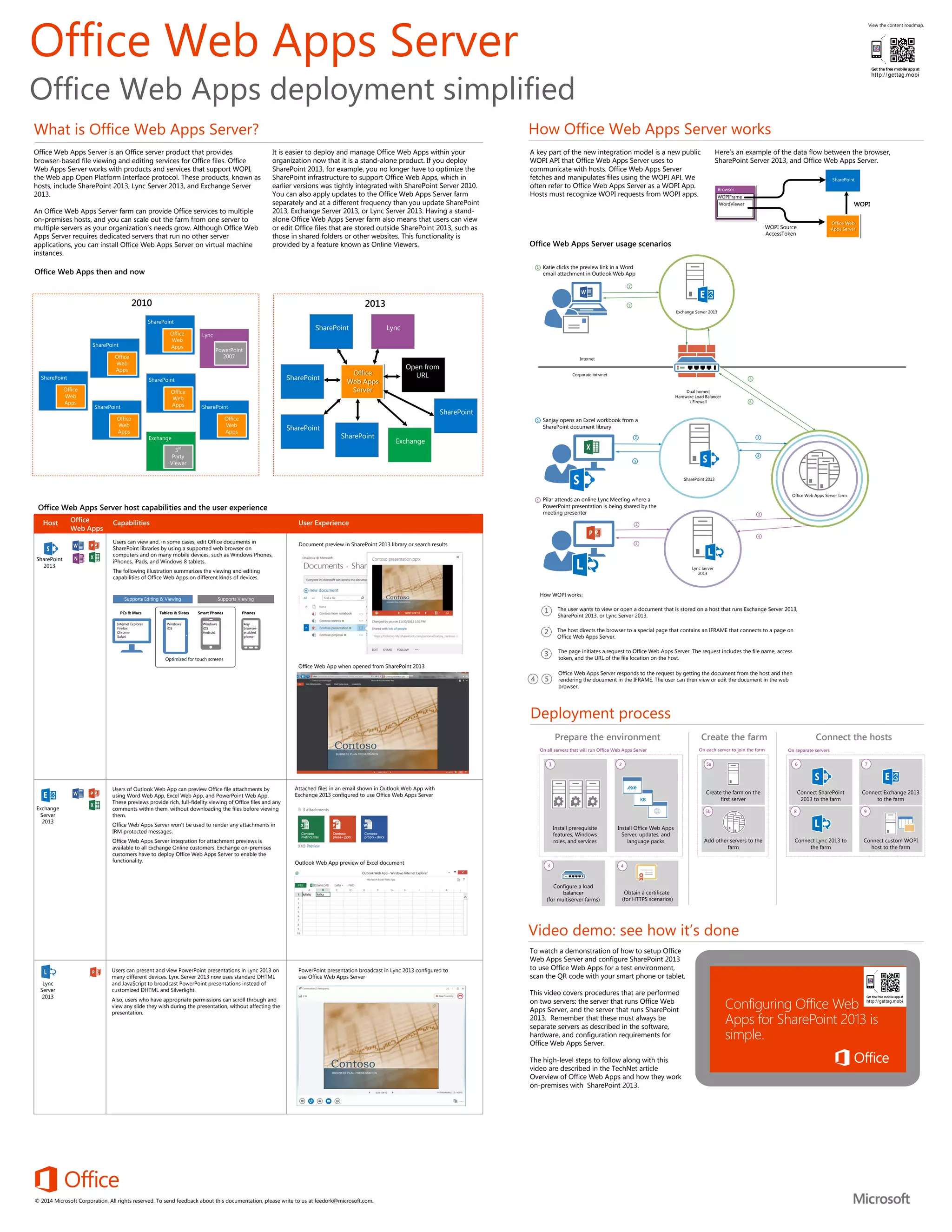 Microsoft Office Web Apps Server - Deployment Simplified | PDF | Browsers | Computer Software ...