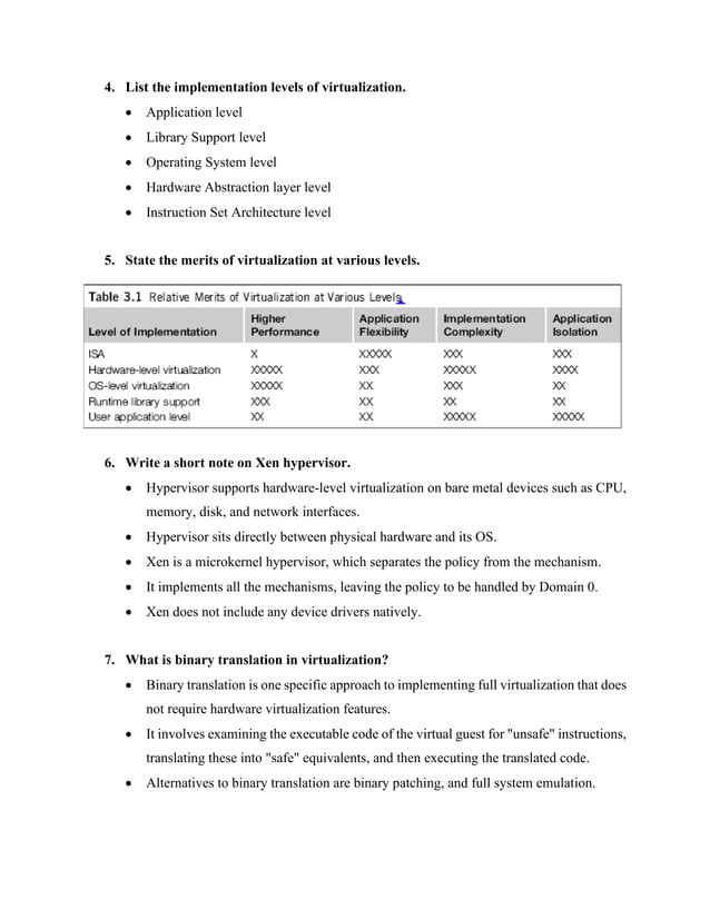 OIT552 Cloud Computing - Question Bank | PDF | Cloud Computing | Internet