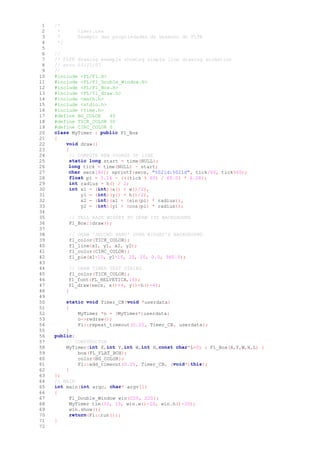 FLTK Summer Course - Part VIII - Eighth Impact - Exercises | PDF