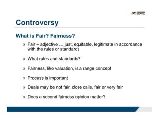 Oiv presentation jeff k davis (mercer capital) 15-11-30 | PPT