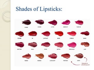 ppt on Lipstick | PDF