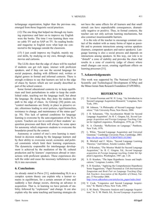 Second Language Acquisition | PDF | Education