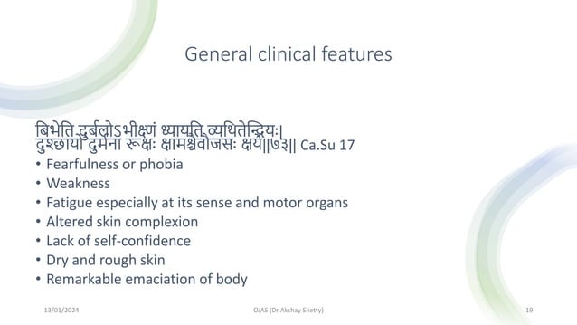 Ojas its classification .pptx by Dr Akshay Shetty | PPTX