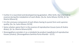 Ojas its classification .pptx by Dr Akshay Shetty | PPTX