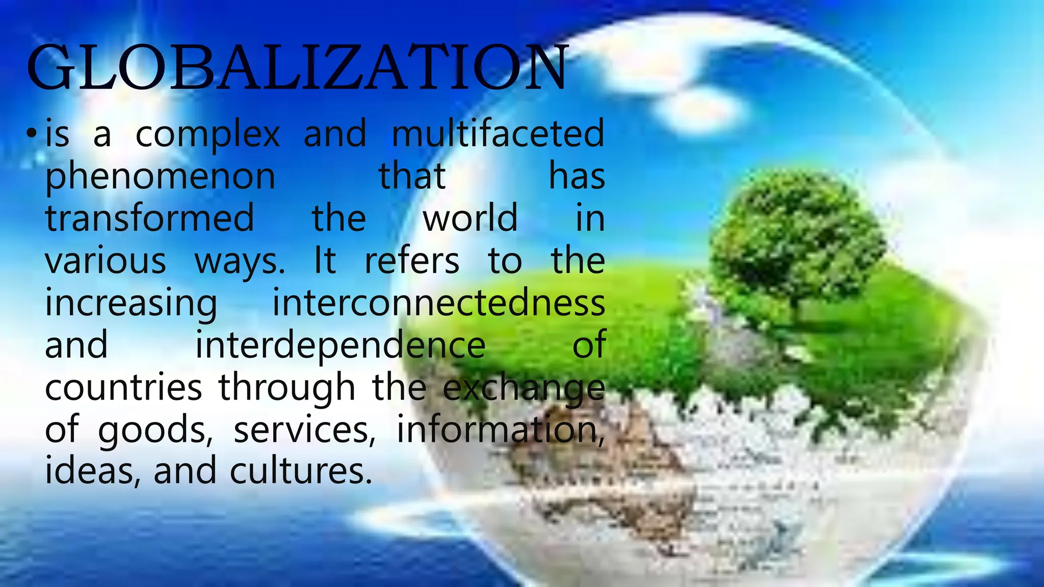 GLOBALIZATION | PPTX