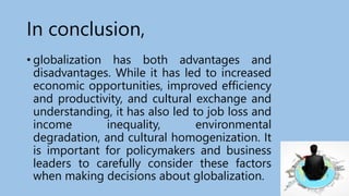 GLOBALIZATION | PPTX