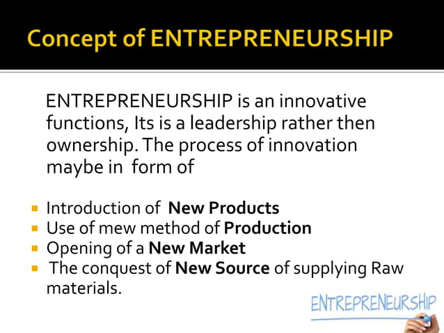 ENTREPRENEURSHIP basic ppt | PPT