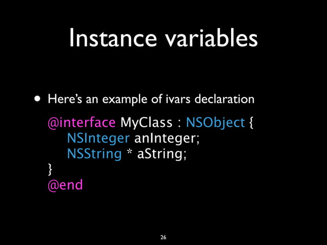Objective C A Gentle Introduction Ppt