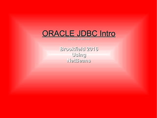 Ojdbc | PPT | Programming Languages | Computing