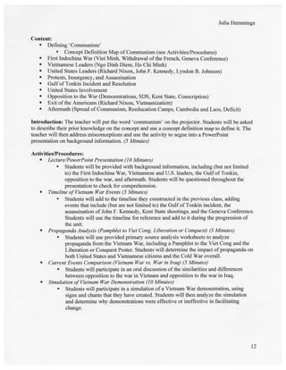 Cold War Unit Plan | PDF