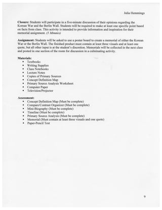 Cold War Unit Plan | PDF