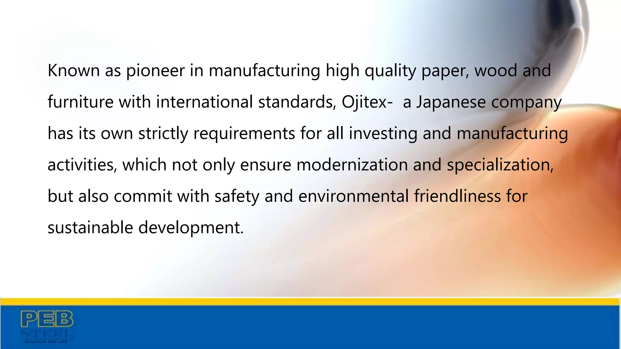 Ojitex factory | PPTX