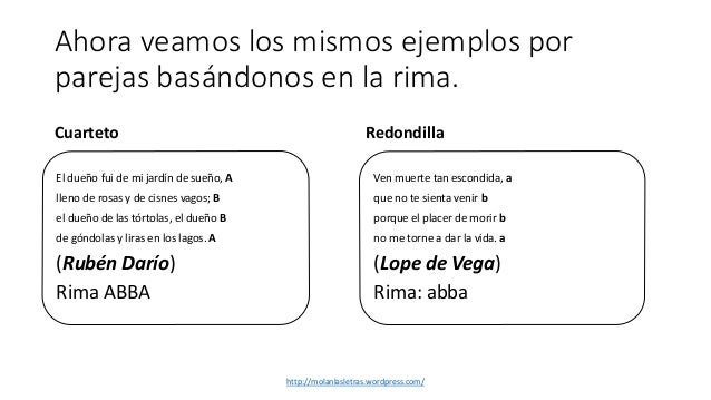 Ejemplos De Redondilla Literatura Latina Poema Redondillas (Hombres