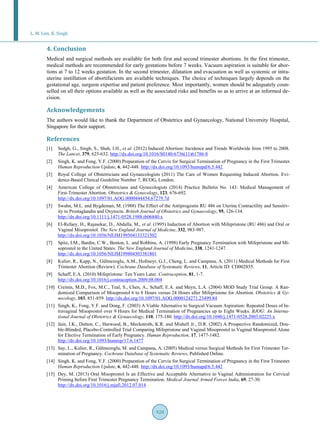 Methods of Abortion in early weeks of Pregnancy | PDF