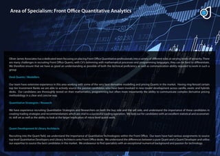 Oliver James Quant & Technology Brochure | PPT