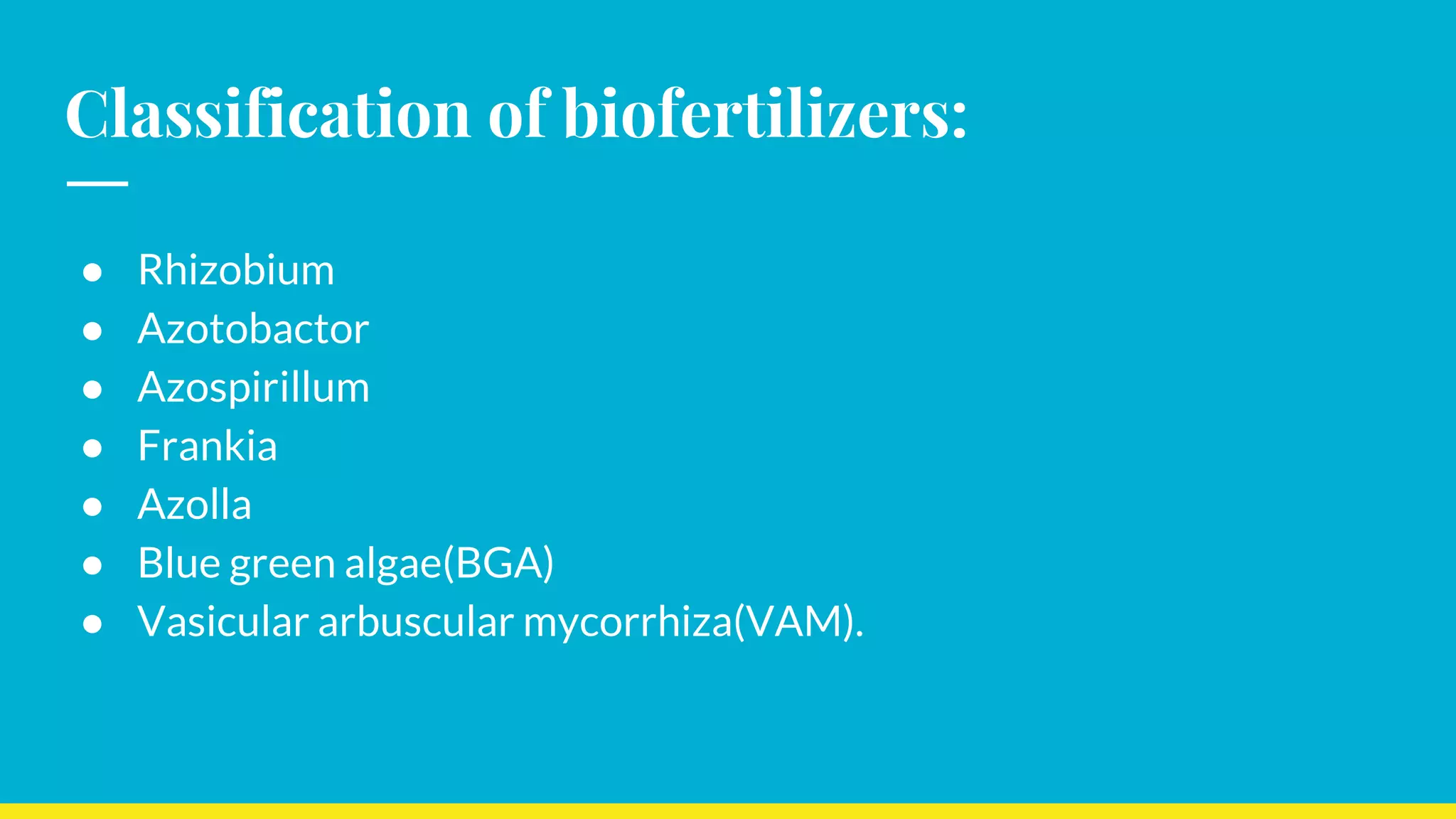 BIOFERTILIZER | PPTX