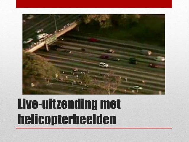 OJ Simpson - de achtervolging | PPTX