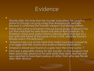 O.J. Simpson: The Trial That Shocked America | PPT