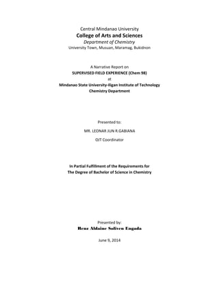 Ojt narrative report - an example | DOC