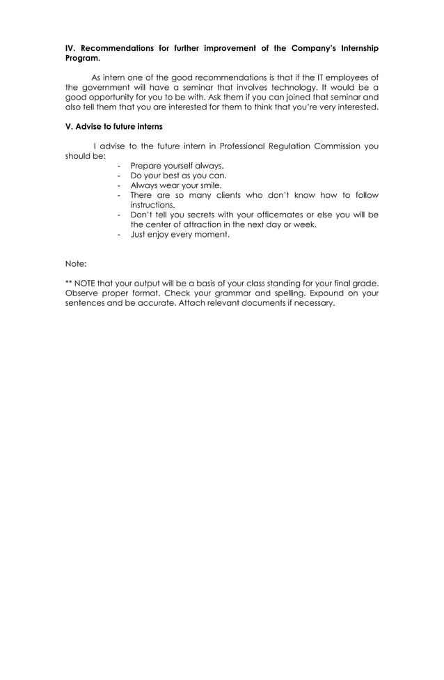 OJT REPORT (PDF FORMAT) | PDF