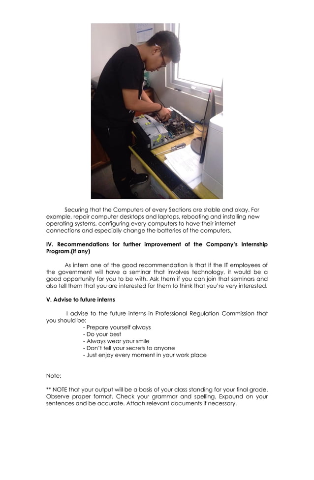 Ojt report(pdf format) | PDF