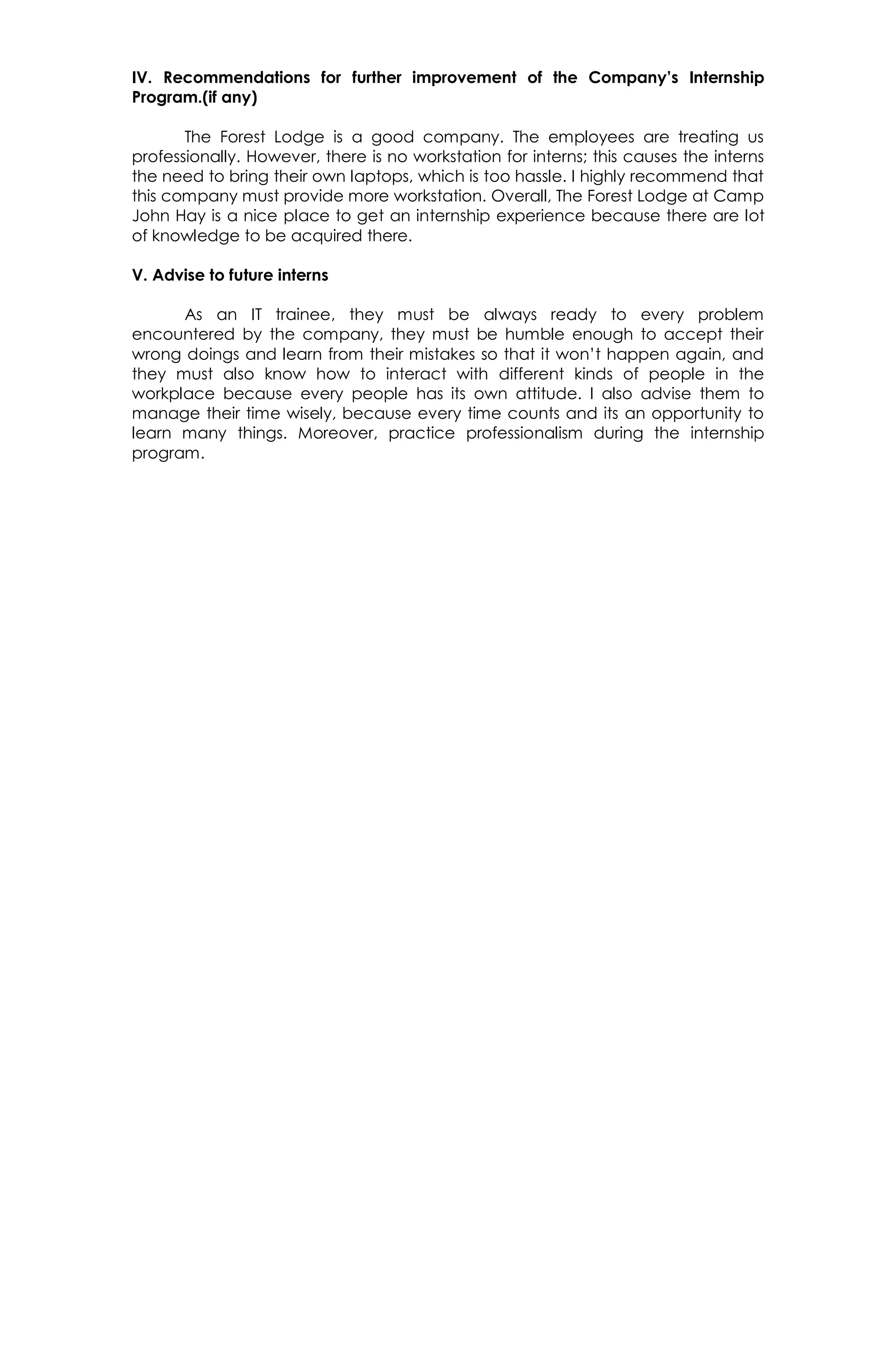 Ojt report | PDF