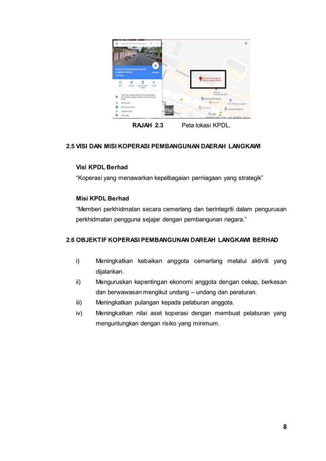 Kolej Vokasional Langkawi Laporan Latihan Industri / Praktikal 07mei2018 | DOCX