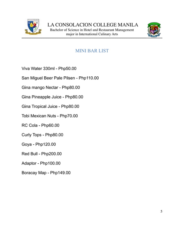 OJT portfolio | PDF | Hospitality Industry | Industries