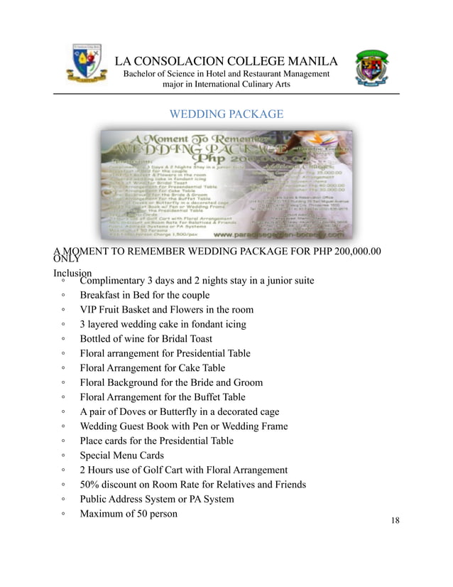 OJT portfolio | PDF | Hospitality Industry | Industries