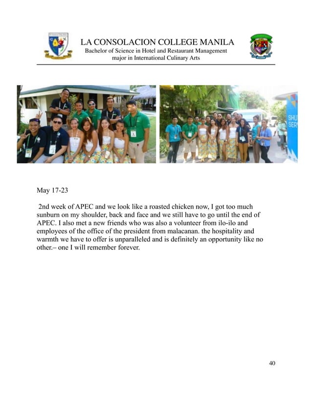 OJT portfolio | PDF | Hospitality Industry | Industries